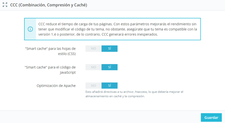 ¿Cómo Optimizar la Caché en PrestaShop? - Caronte Blog