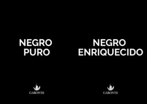 Valores del negro enriquecido - Caronte Web Studio
