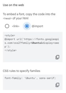 Importar fuentes en CSS - Caronte Web Studio ️