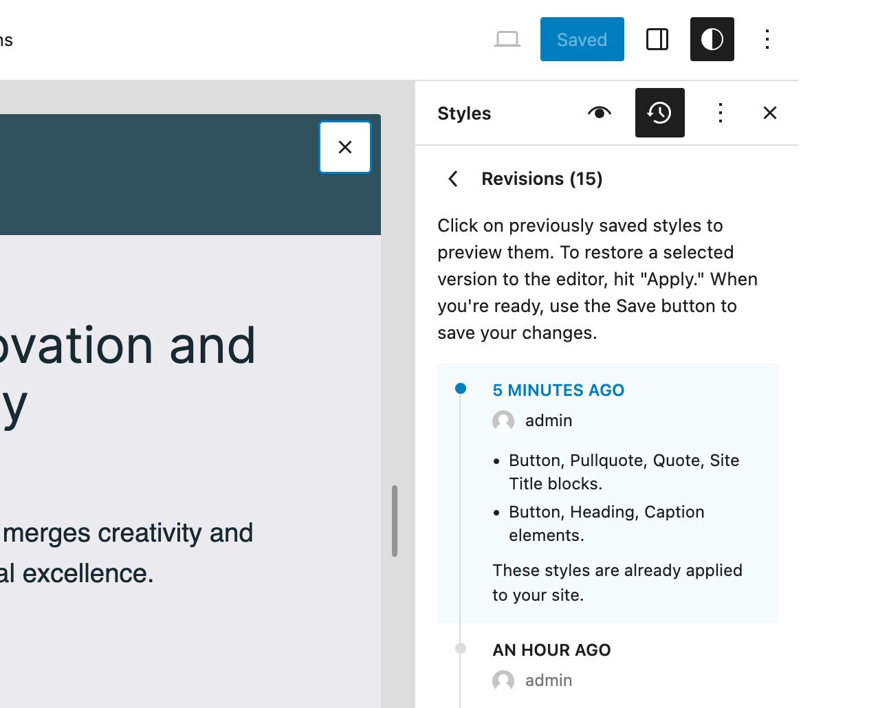Nuevo WordPress 6.5 Regina - Caronte Web Studio